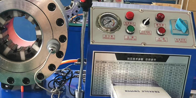 Large Range Brake Hose Crimping Machine 6-51mm Hydraulic Pipe Crimping ...