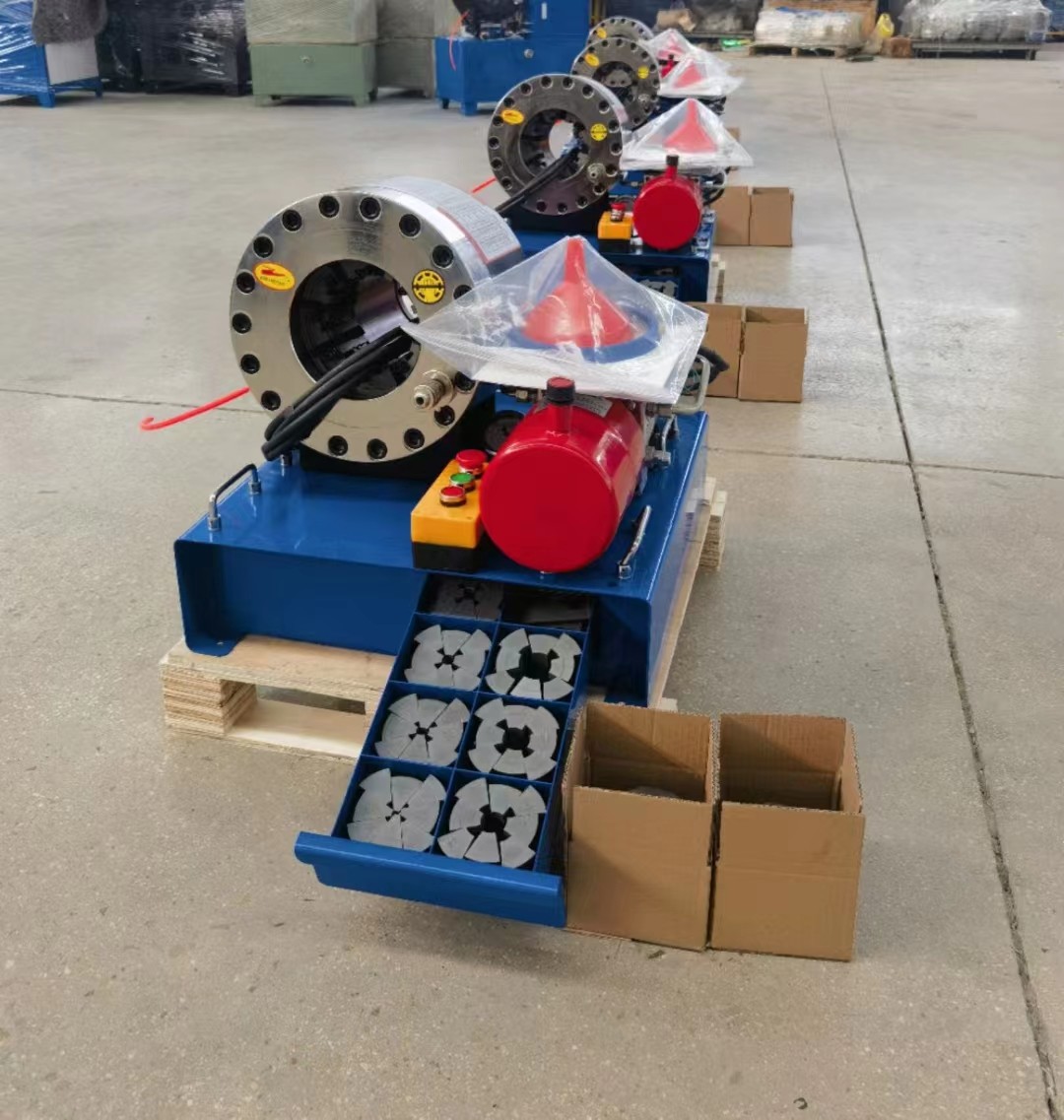 12v hydraulic pipe press machine electric hose crimper for Rubber Products