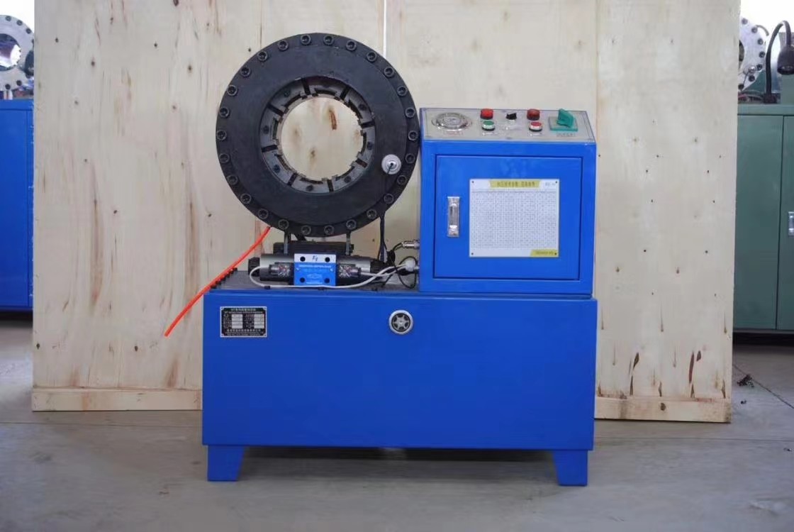 2 3 4 5 6 Inch Hydraulic Hose Crimping Machine Oil Hose Crimper New ...