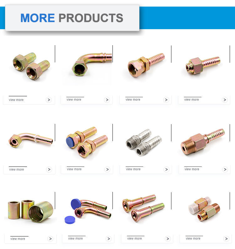 Forklift Reusable Hydraulic Hose Fittings Female Male Hydraulic Hose ...