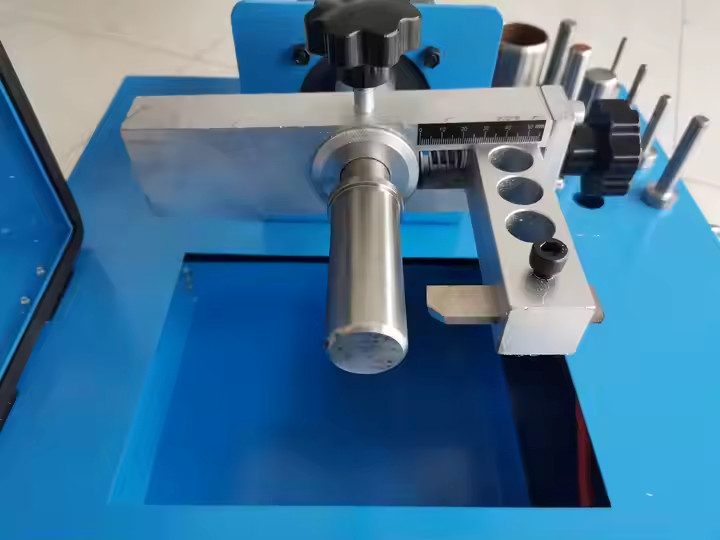 12v Blue Color Car Lading 35kg Hose Skiving Machine 2 Inch Motor Power ...